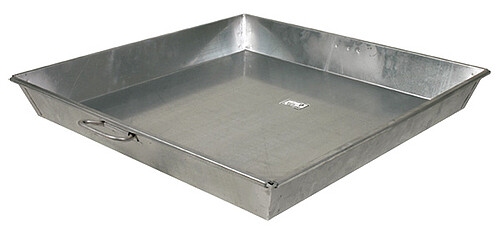 Galvanized Material Pans, Aggregate Test Preparation