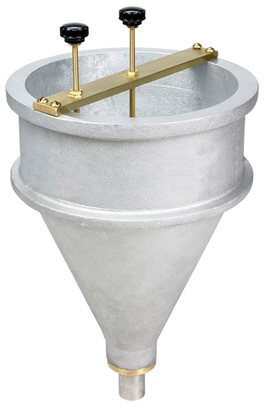 Grout Flow Cones for Concrete Testing
